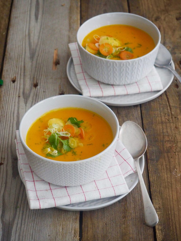 Supe me Karrote 🥕 & Peshk 🐟 – Gerta Receta BABY